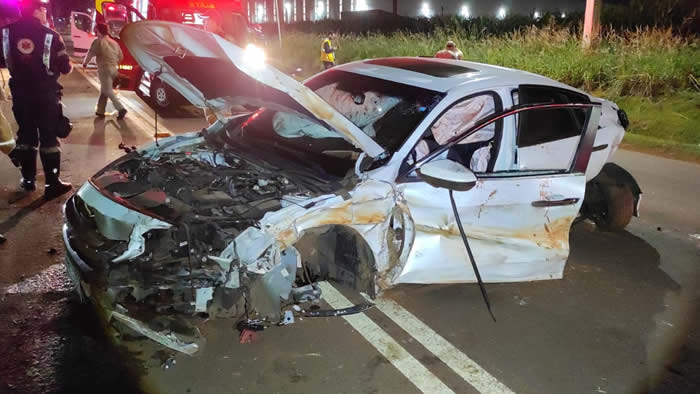 Motorista morre após grave acidente na PR-090 na região de Londrina - Tem Londrina